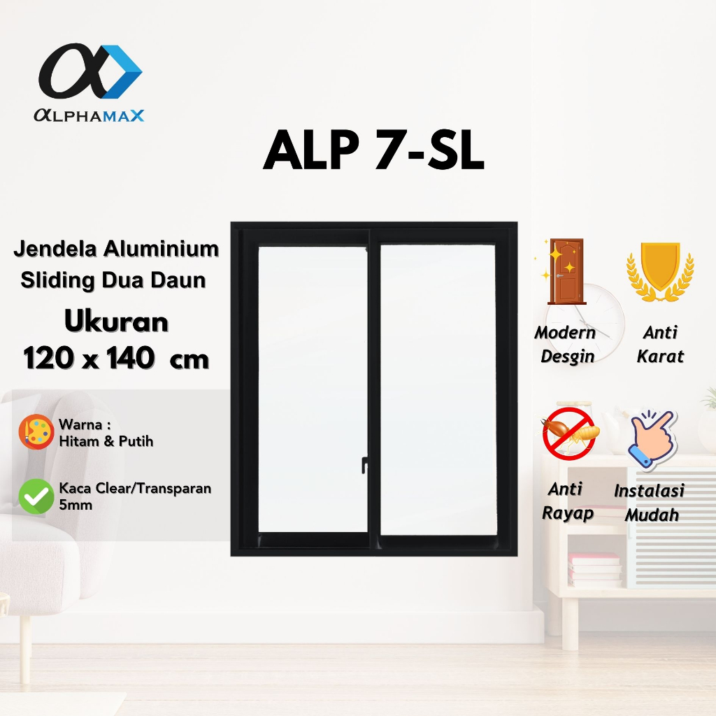 Jual Jendela Aluminium Jendela Rumah Jendela Kamar Jendela Ruang Tamu ...