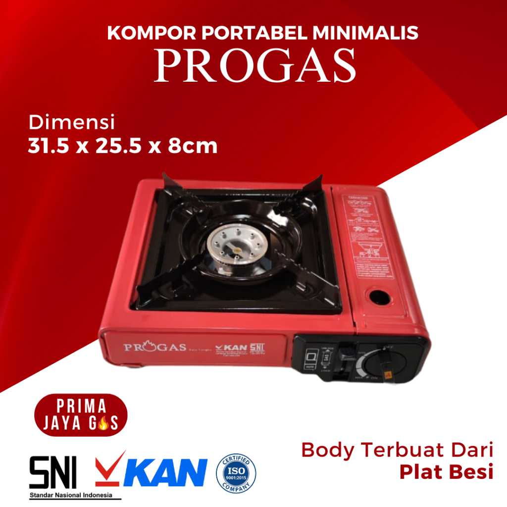 Jual Kompor Portable Progas 2 in 1 | Shopee Indonesia