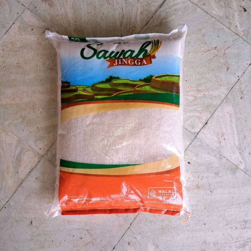 Jual Beras Premium 5Kg / Beras Sawah Jingga | Shopee Indonesia
