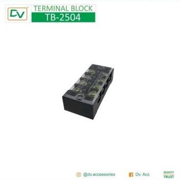 Jual Terminal Block 4 Pin 660V 25A - DV TB-2504 | Shopee Indonesia
