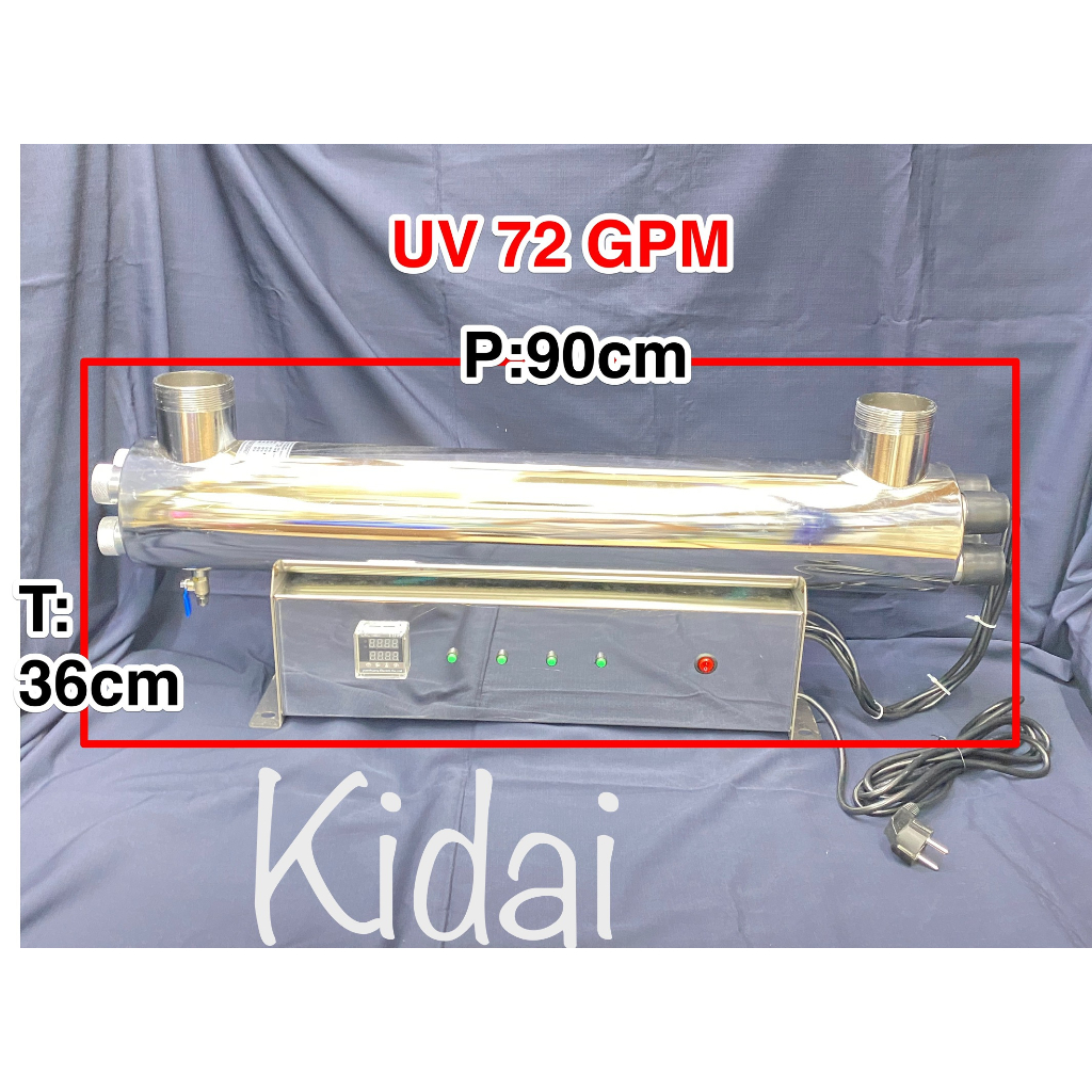 Jual uv 72 gpm ultraviolet lampu sterilizer pembasmi kuman bakteri KI-DAI | Shopee Indonesia