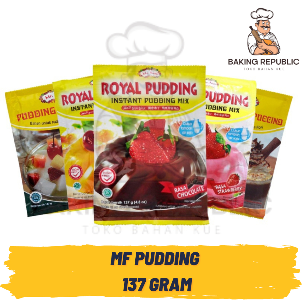 Jual MR FOOD ROYAL PUDDING | 137GR | ALL VARIAN RASA | TEPUNG PREMIKS ...