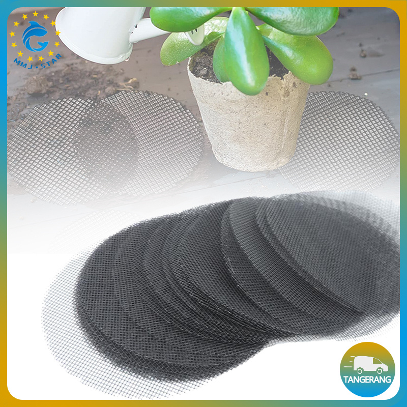 Jual Alas Pot Bunga Breathable Anti Bocor 10pcs/Alas Jaring Pot Bunga ...