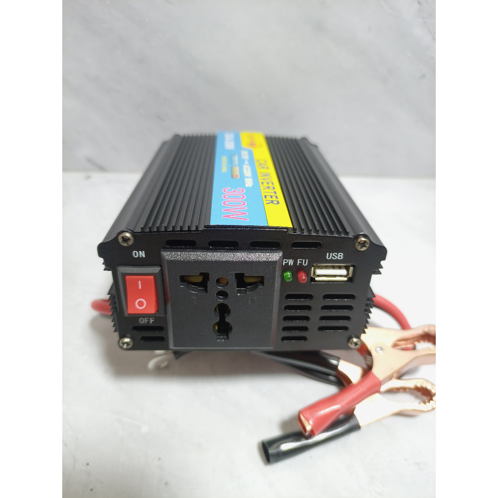 Jual Power Inverter Sunpro SDA 300W 12v Inverter Mobil Pengubah Daya Listrik dari Aki to AC ...