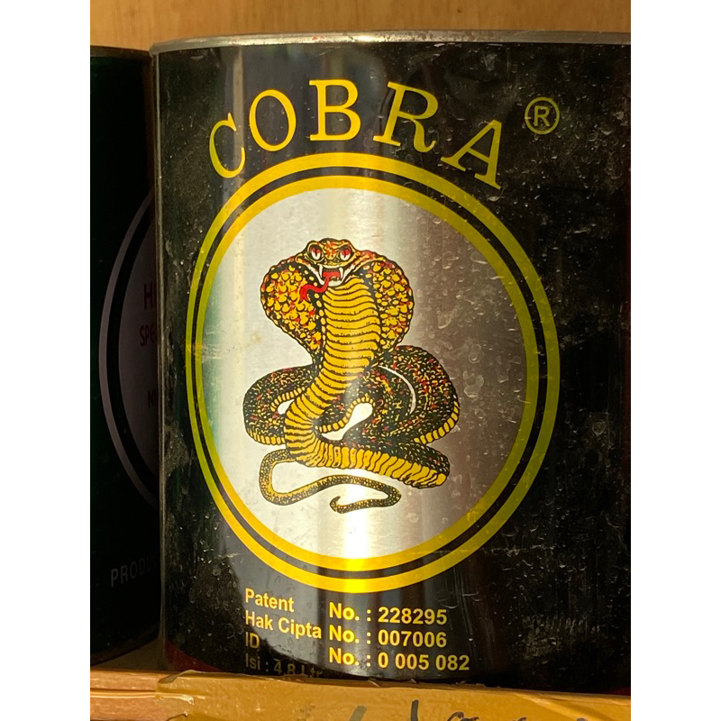 Jual thiner cobra hitam 5 liter | Shopee Indonesia