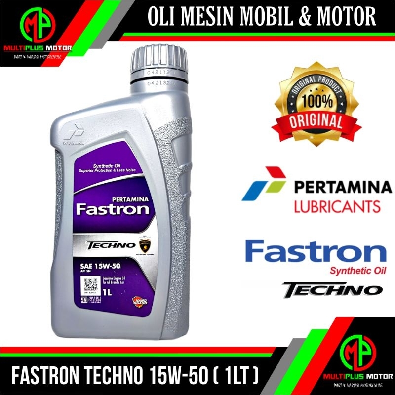 Jual Oli mesin mobil & motor sport 4T PERTAMINA FASTRON TECHNO 15W-50 ...