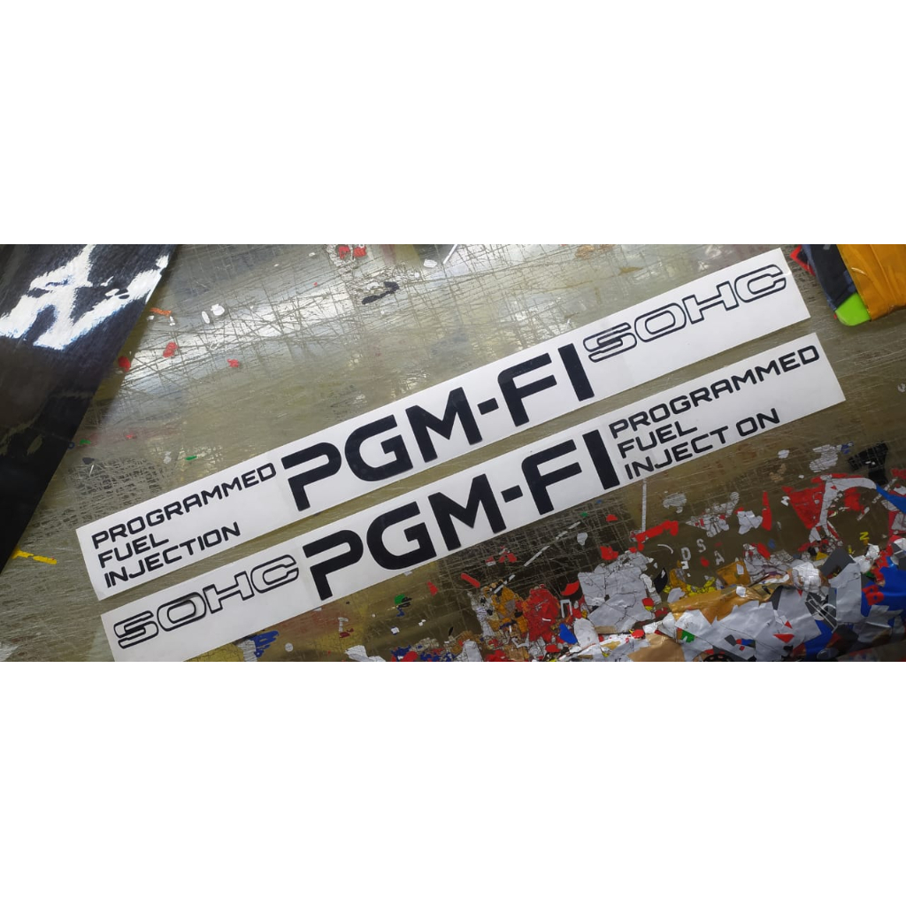 Jual Stiker Honda SOHC PGMFI untuk Genio Estilo DLL. | Shopee Indonesia