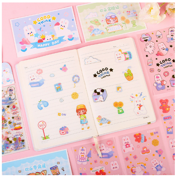 Jual [CUTIE BABY] Stiker Anti Air Karakter Lucu / Sticker Waterproof ...