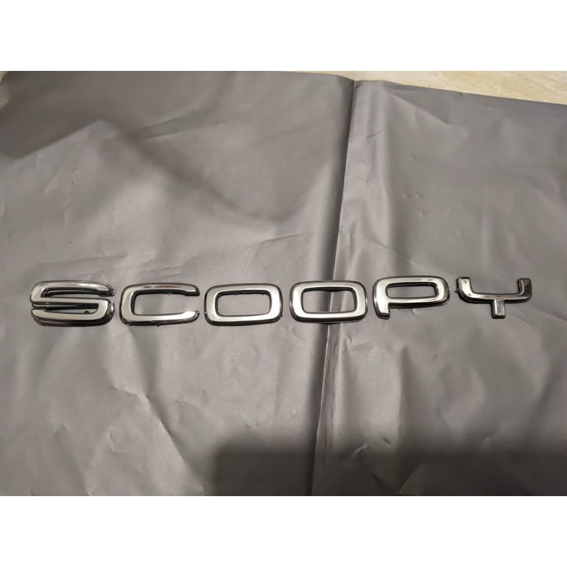 Jual emblem logo scoopy 2021-2022 original | Shopee Indonesia