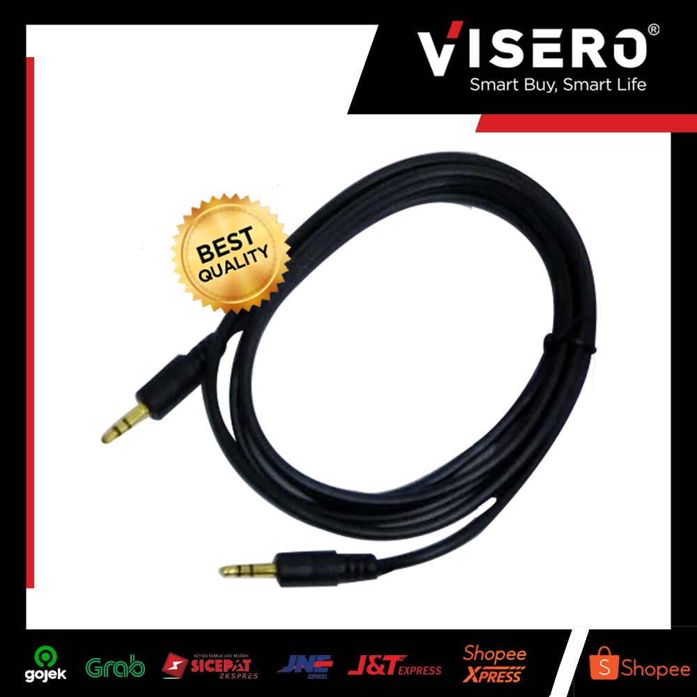 Jual Cable RCA/Kabel RCA/Cable AV/Kabel AV 1.5M Jack 1 To 1 Visero | Shopee Indonesia