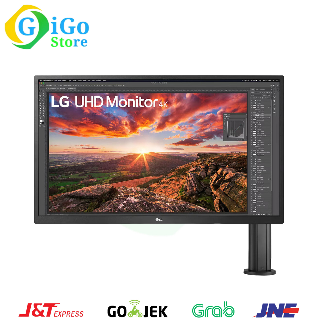 Jual Monitor LG 27UK580 27" 4K UHD IPS HDR 10 HDMI DP 60Hz Komputer ...