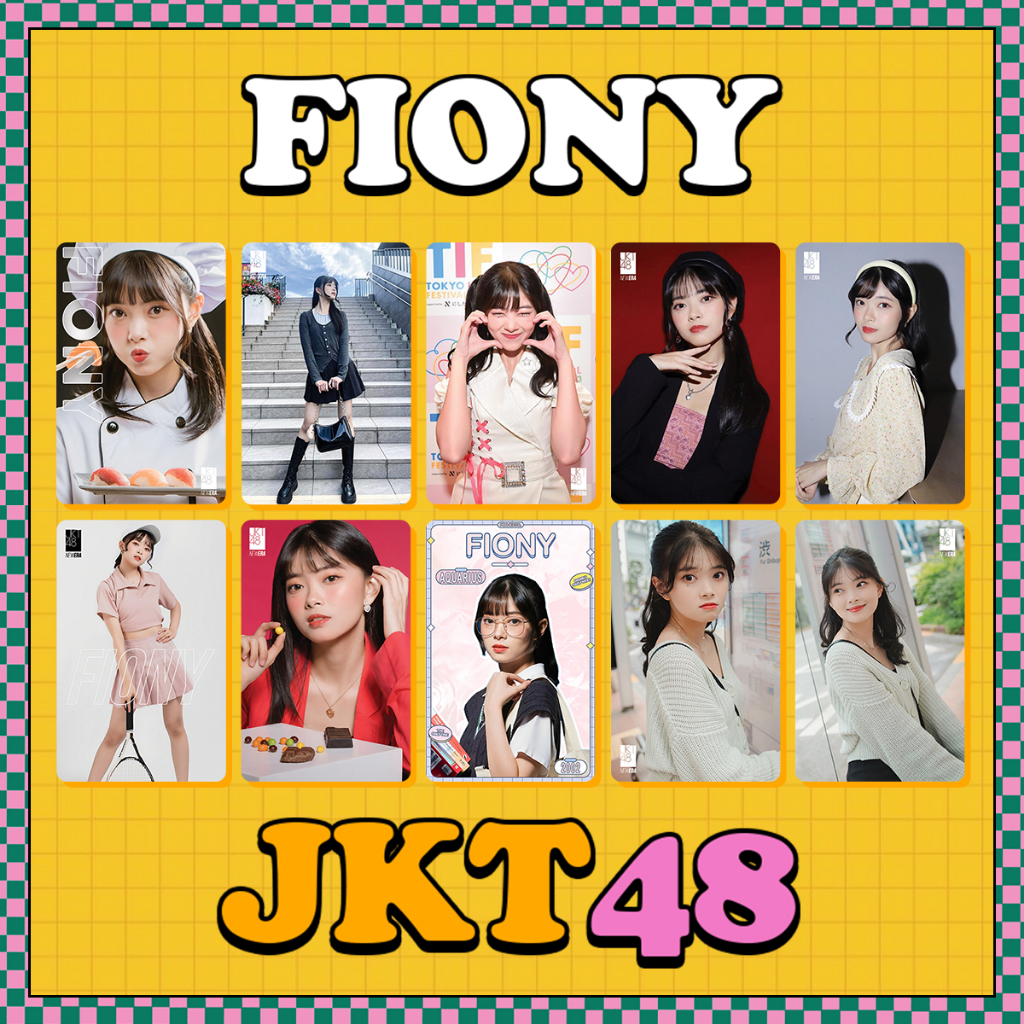 Jual (10 PCS) PC Photocard JKT48 Unofficial Fanmade Zee - Shani - Christy - Gracia - Marsha ...