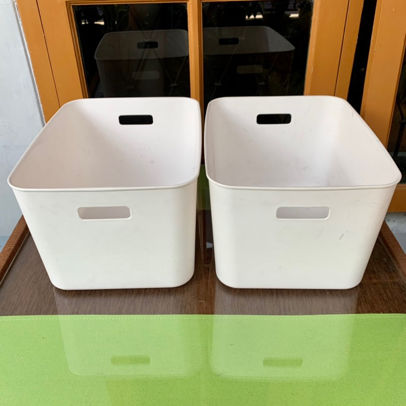 Jual Storage box tempat penyimpanan barang minimalis aesthetic clean ...