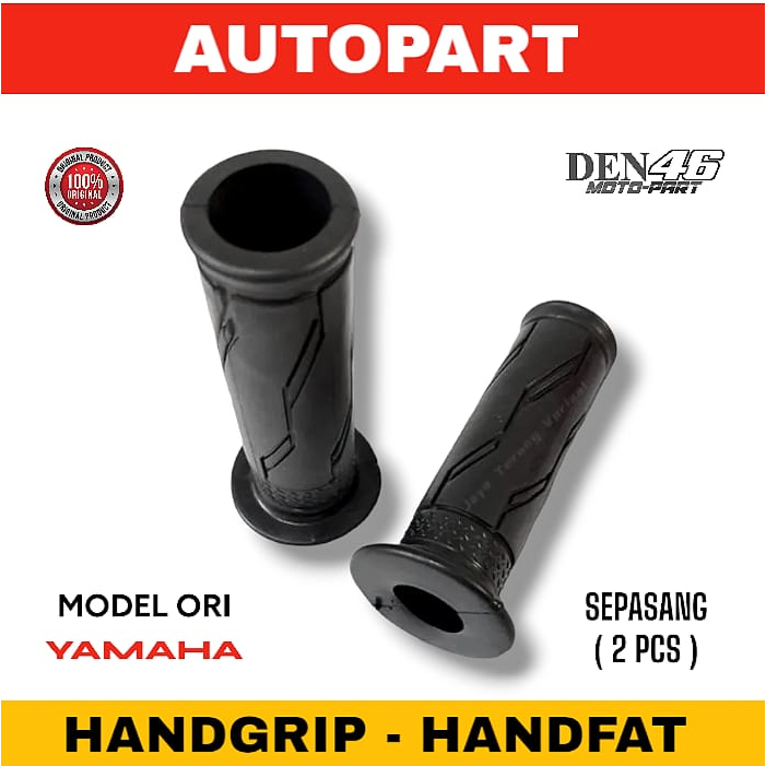 Jual HANDGRIP STANDAR YAMAHA UNIVERSAL / GRIP HANDFAT MODEL ORI MOTOR ...