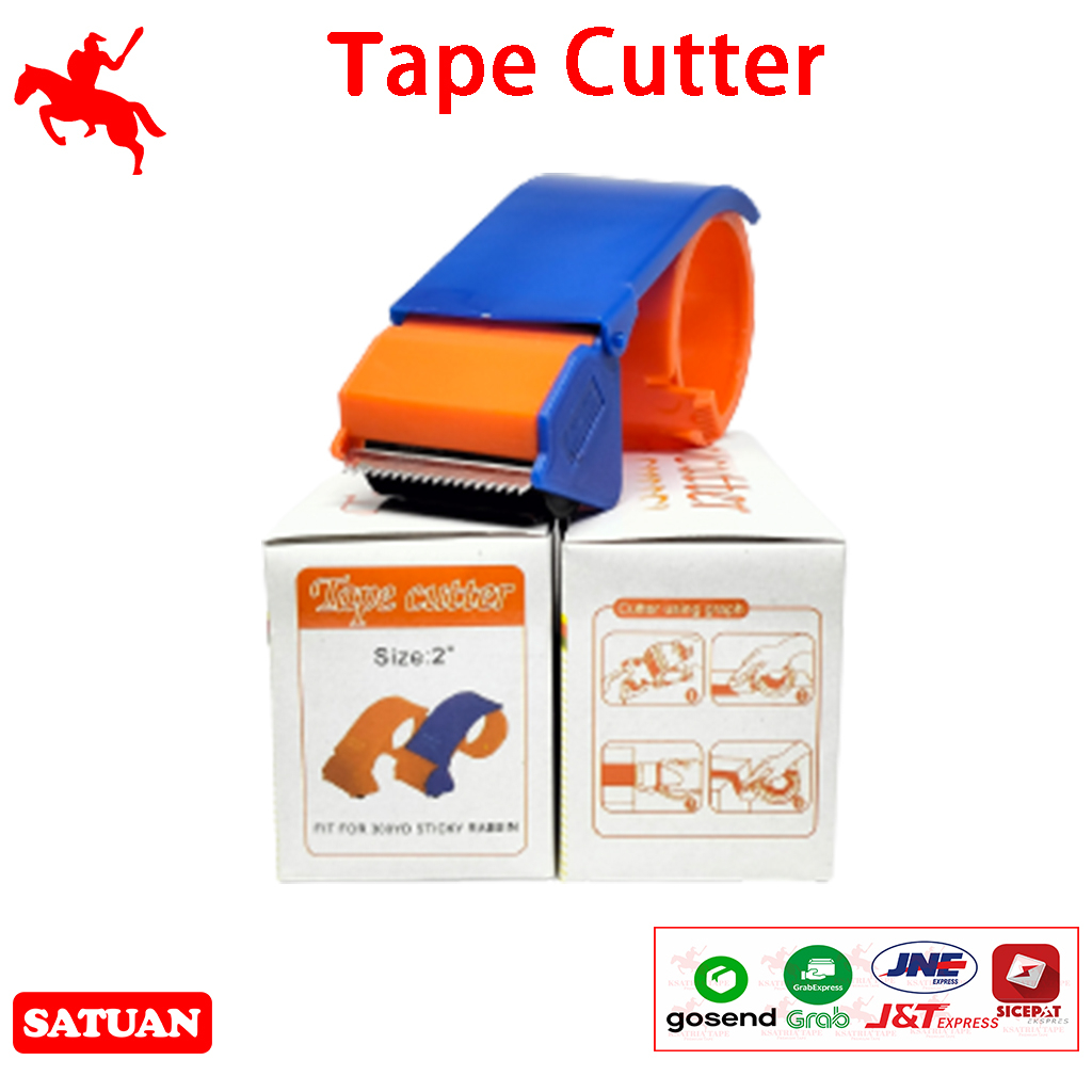 Jual Ksatria Tape Cutter Lakban POLOS / Tape Dispenser / Pemotong ...