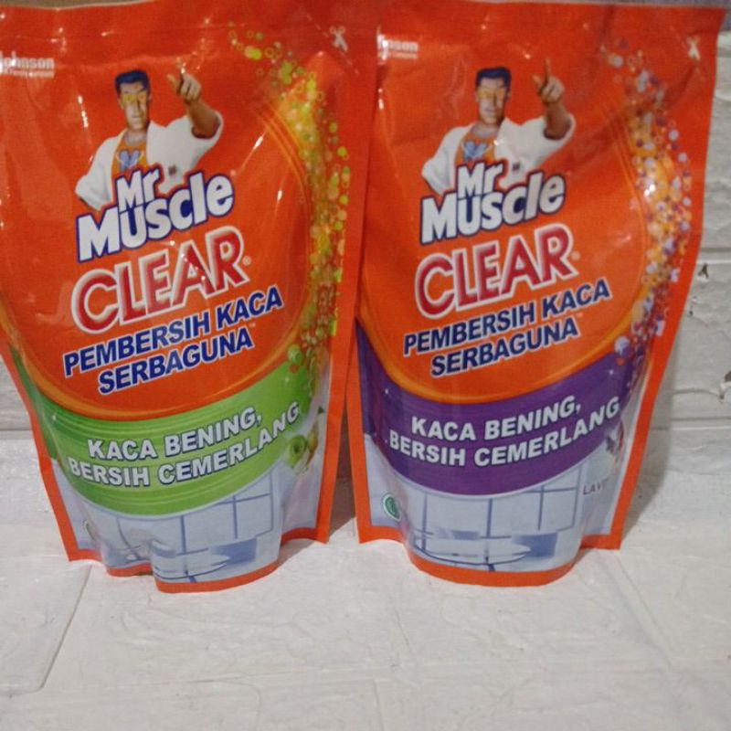 Jual MR MUSCLE PEMBERSIH KACA SERBAGUNA 400ML | Shopee Indonesia