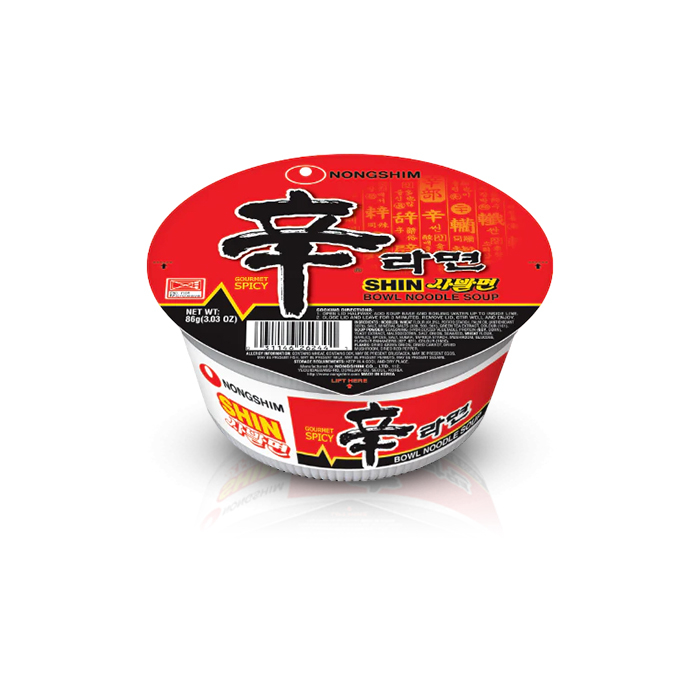 Jual NONGSHIM Shin Ramyun Bowl Noodle Soup 86g | Shopee Indonesia