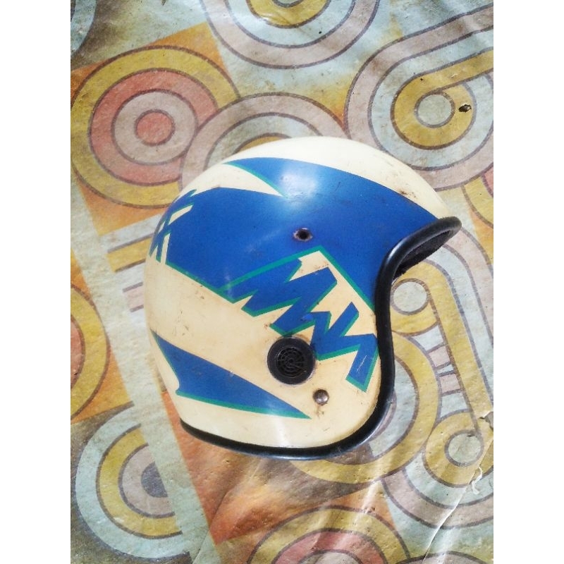 Jual helm lawas helm yamaha jadul helm jadul helm yamaha rx king ...