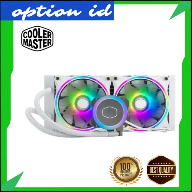 Jual CPU Cooler COOLER MASTER MASTERLIQUID ML240 ILLUSION | 240mm RGB ...