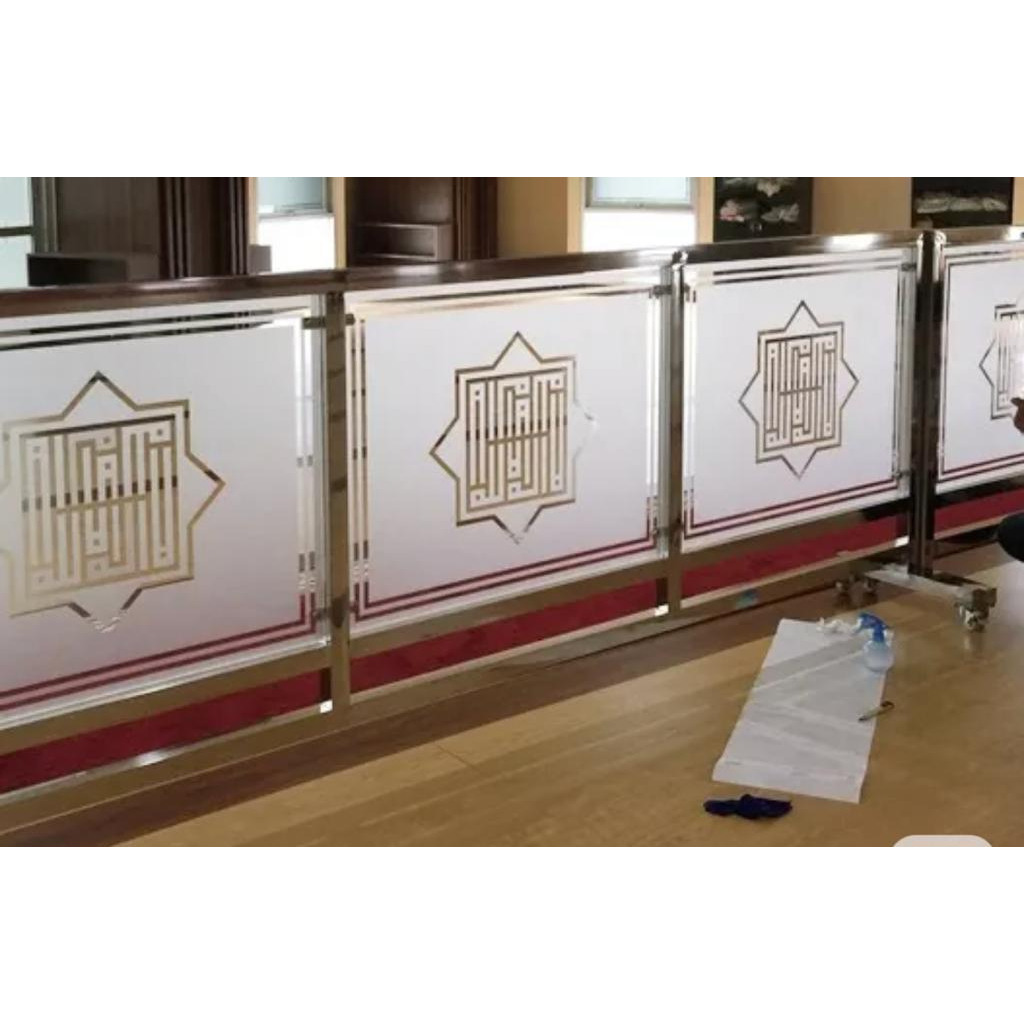 Jual COD - Pembatas Shaf Akrilik Masjid, Partisi Sholat, Skat musholla ...