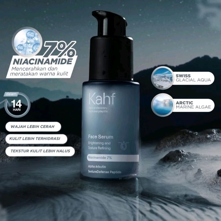 Jual Kahf Brightening and Texture Refining Face Serum 35ml Serum Wajah ...