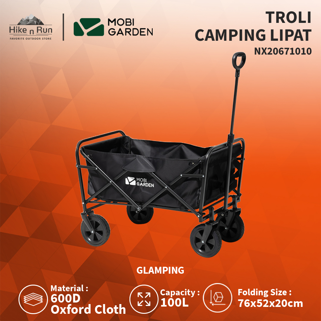 Jual Mobi Garden Troli Lipat Folding Starry Camping Trolley Cart ...