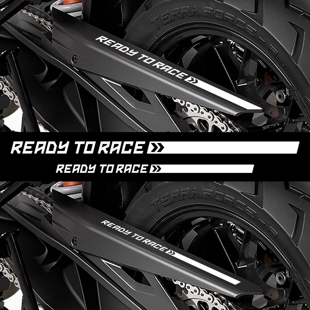 Jual cutting sticker ready to race reflektive menyala | Shopee Indonesia