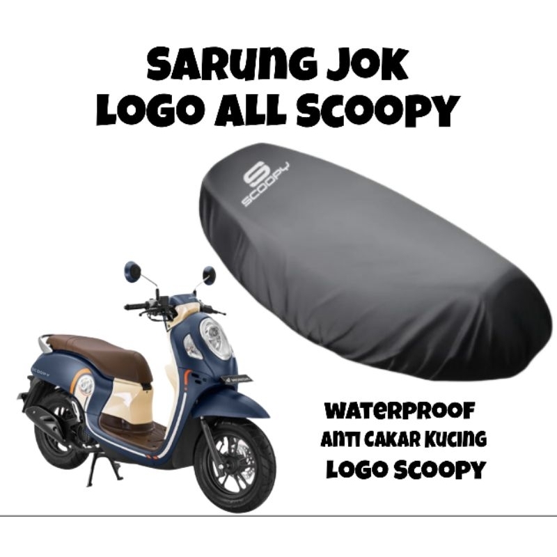 Jual Sarung Jok Logo SCOOPY OLD dan NEW Waterproof | Shopee Indonesia
