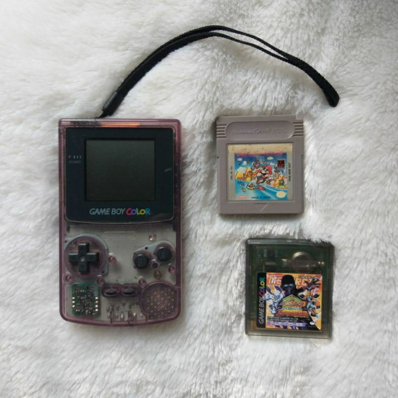 Jual Game Boy Color Nintendo GBC Gameboy + Super Marioland | Shopee ...