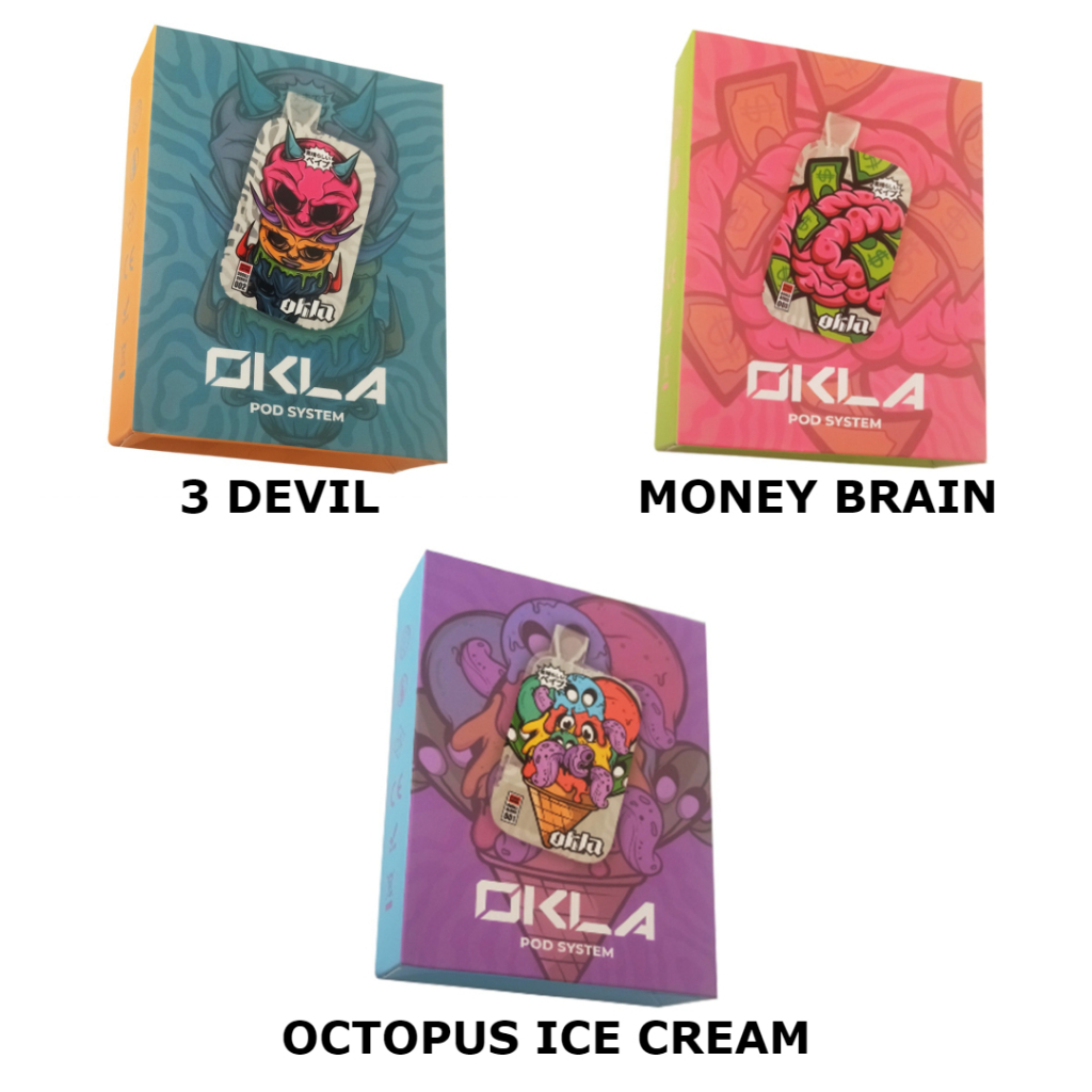 Jual Pod Vape Vapor Gasspod Pods System Authentic By Okla x Gass ...