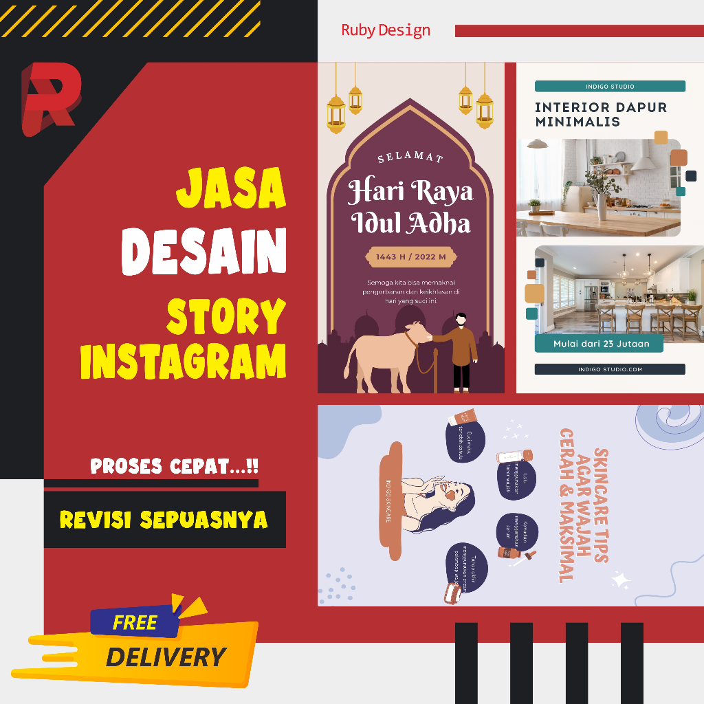 Jual Jasa Desain Story Instagram Unik, Keren dan Menarik yang pasti ...