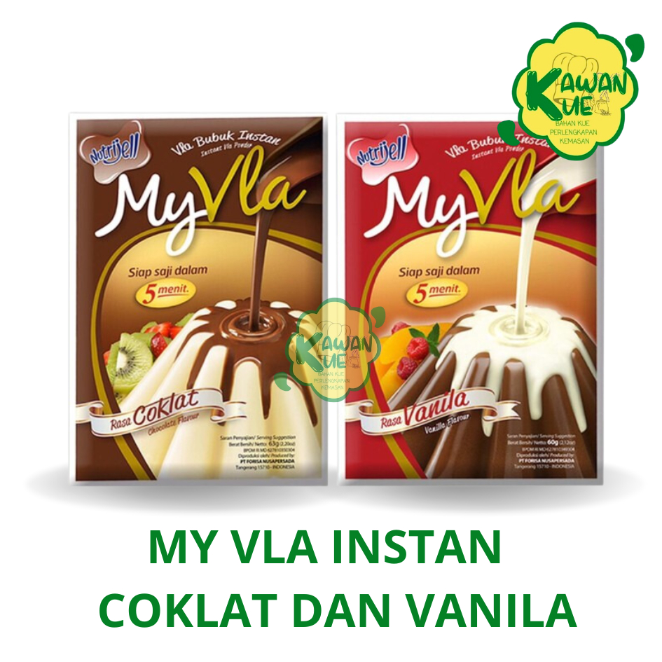 Jual My Vla Instant Chocolate & Vanila | Shopee Indonesia