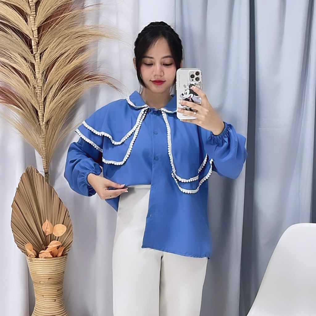 Jual RX FASHION - JULIE BLOUSE / BLOUSE ATASAN WANITA - NN | Shopee ... Jual RX FASHION - JULIE BLOUSE / BLOUSE ATASAN WANITA - NN | Shopee ...