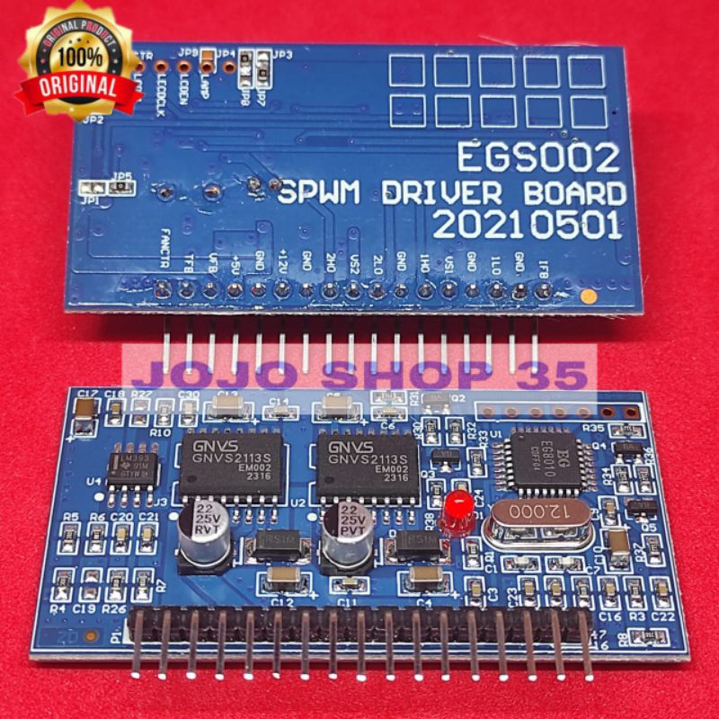 Jual Egs002 Pure Sine Modul EGS002 EGS 002 IR2113 EG2113 GNVS2113 600v ...