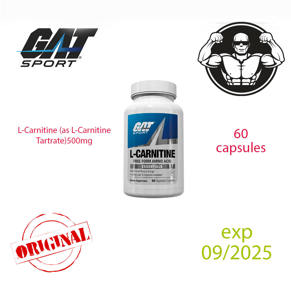 Jual GAT Sport L-Carnitine 60 capsules | Shopee Indonesia