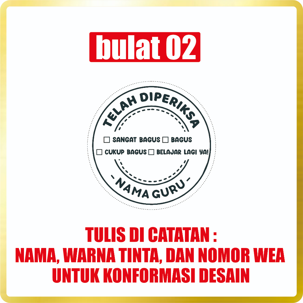 Jual Stempel Nilai Guru / Penilaian / Koreksi / Checked / Reward Siswa Murid Sekolah | Shopee ...