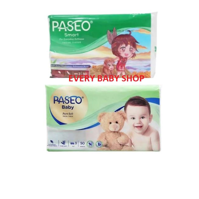 Jual Tissue PASEO Smart TRAVEL PACK 3 Ply 108PLY / PURE SOFT (BABY) 3 ...