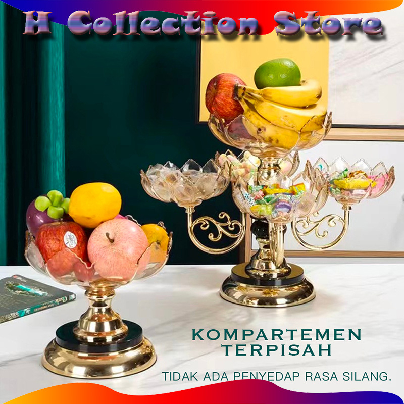 Jual Ornamental Fruit Plate/Plastic Crystal Dish Plate Can Rotate/Fruit ...