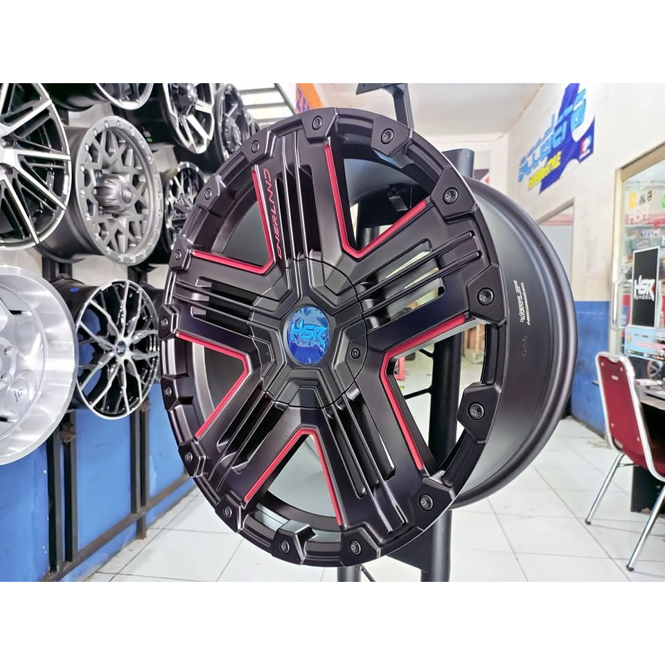 Jual velg racing mobil fortuner r20 cocok untuk pajero hilux strada ...