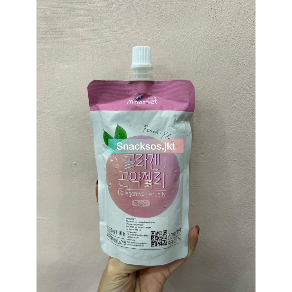 Jual INNERSET KONJAC JELLY APPLE / GREEN GRAPE / PEACH | Shopee Indonesia