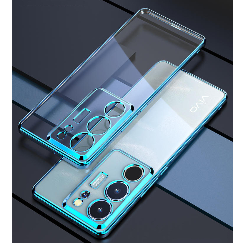 Jual CASE VIVO V29 5G SOFT CASE PLATING BENING TRANSPARAN SQUARE ...