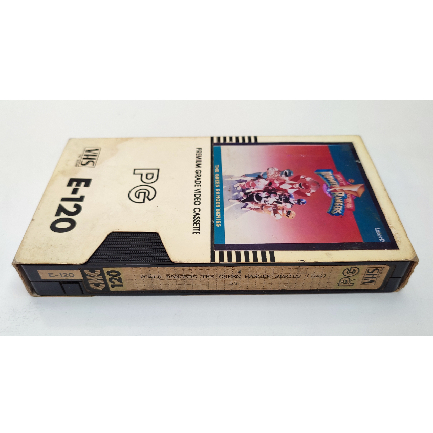 Jual kaset VHS Power Ranger-green ranger series | Shopee Indonesia