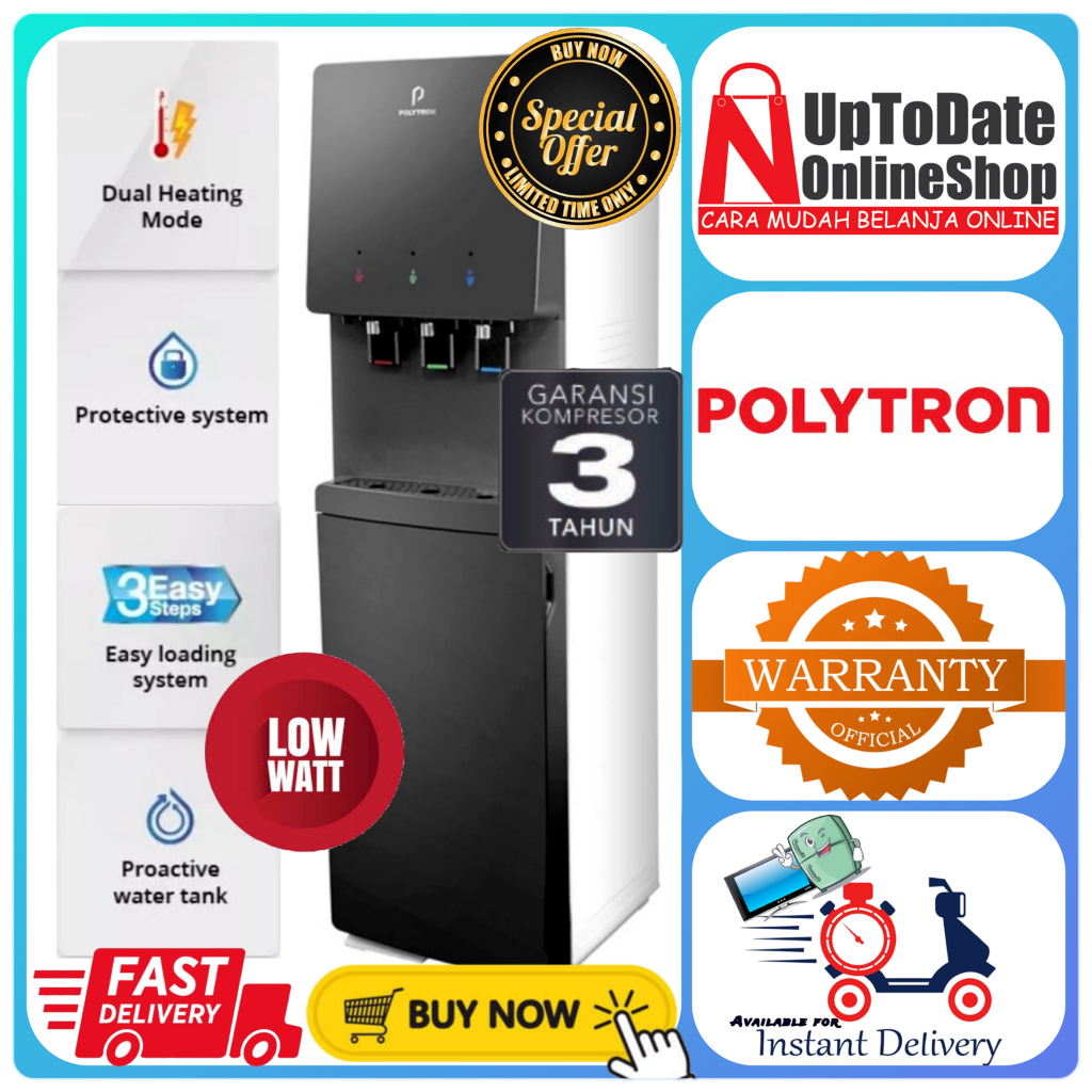 Jual DISPENSER POLYTRON GALON BAWAH PWC-778L PWC778L HYDRA COMPRESOR ...