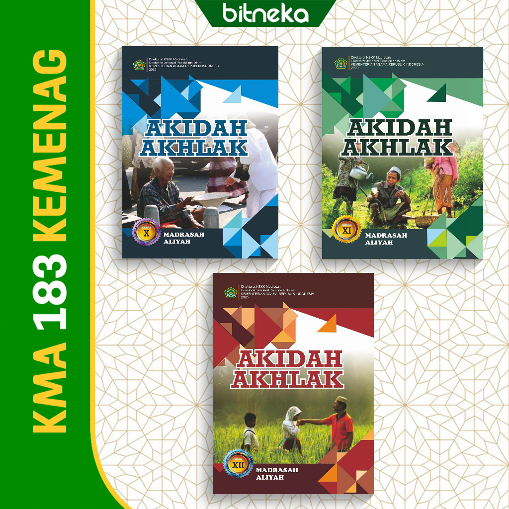 Jual Buku Siswa Akidah Akhlak MA KEMENAG | Shopee Indonesia