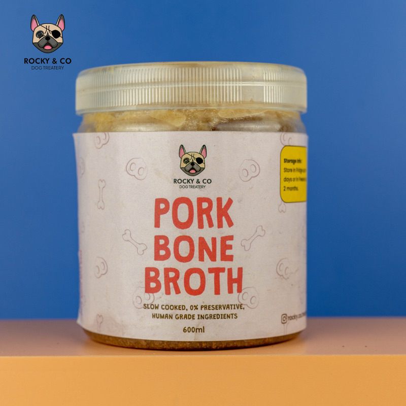 Jual Rocky and Co | Pork Bone broth Kaldu babi dog supplement | Shopee ...