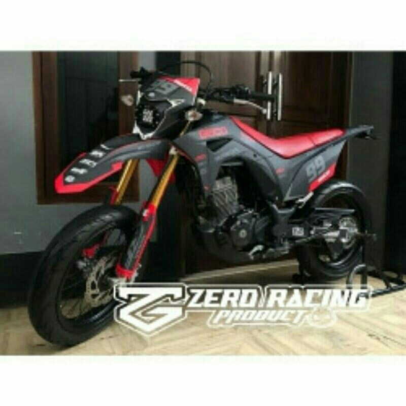 Jual Decal CRF 150l hitam doff keren fullbody free request | Shopee ...