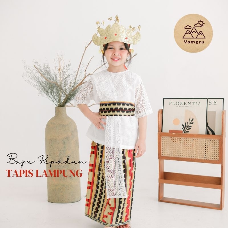 Jual VAMERU - BAJU ADAT LAMPUNG ANAK PEREMPUAN PEPADUN TULANG BAWANG ...