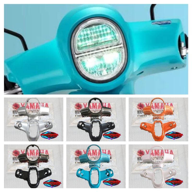 Jual Batok Kepala depan Belakang Set Fazzio Fazio Lux Neo 125 Original ...