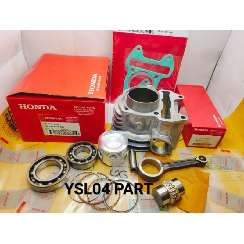 Jual PAKETAN BLOK SEHER PLUS STANG SEHER KVY BEAT KARBU 110 SCOOPY KARBU SPACY KARBU ORI ...