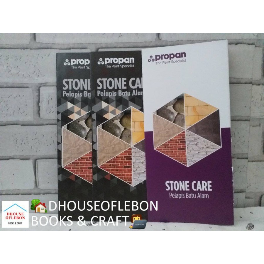 Jual Katalog Cat Warna PROPAN STONE CARE Pelapis Batu Alam | Shopee ...